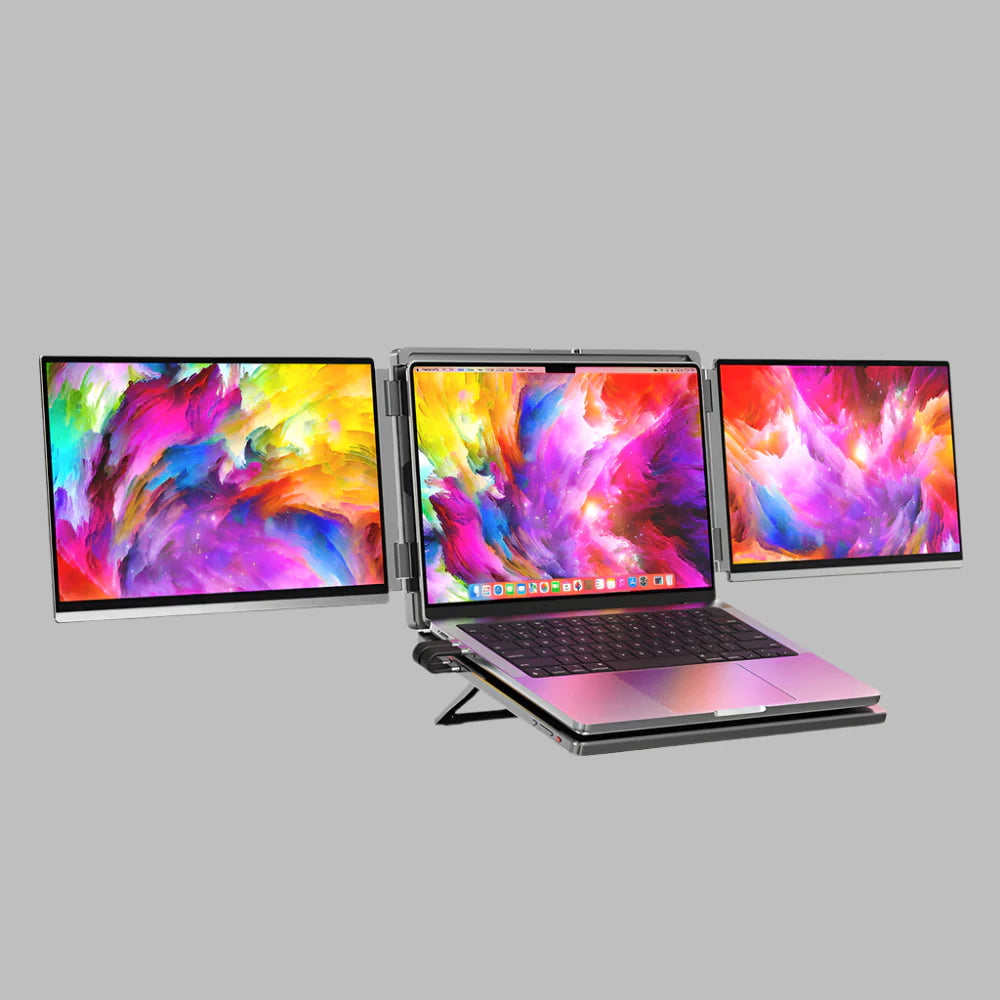 New MacBook Air M4 and LR13U Dual-Screen Monitor Create the ...