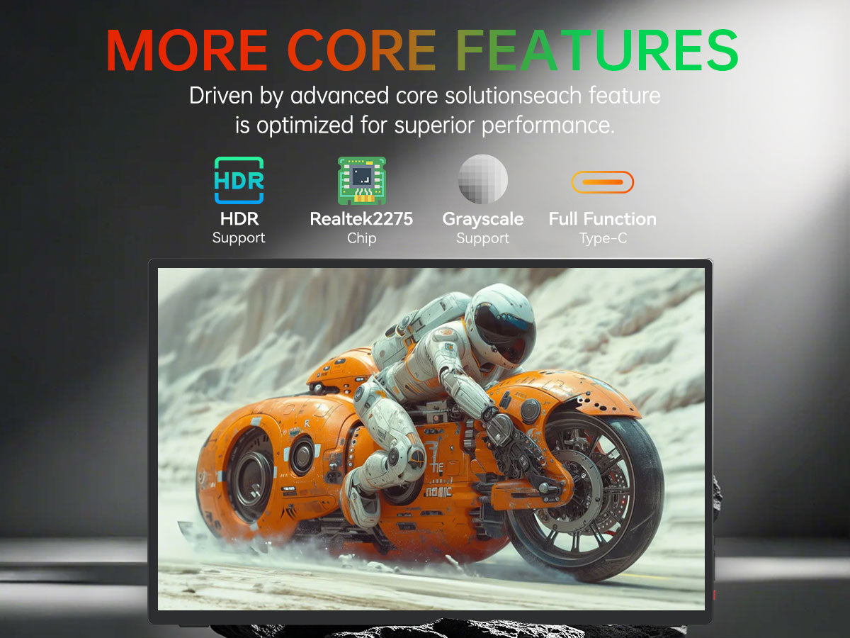 16" 3K Portable Monitor with Anti-Glare Panel [U16ZA] – Intehill